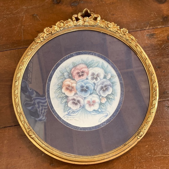 Van Hoose | Wall Decor | Van Hoose Original Bouquet Watercolor Painting ...